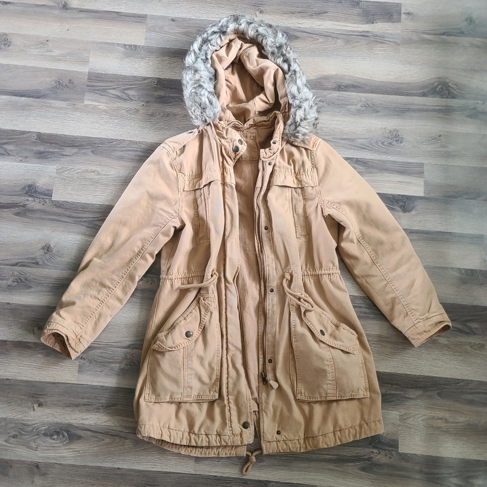 American Eagle Parka Coat Anorak Style - Gem